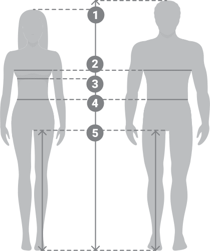 Exalted | Size guide | Find out which size fits you