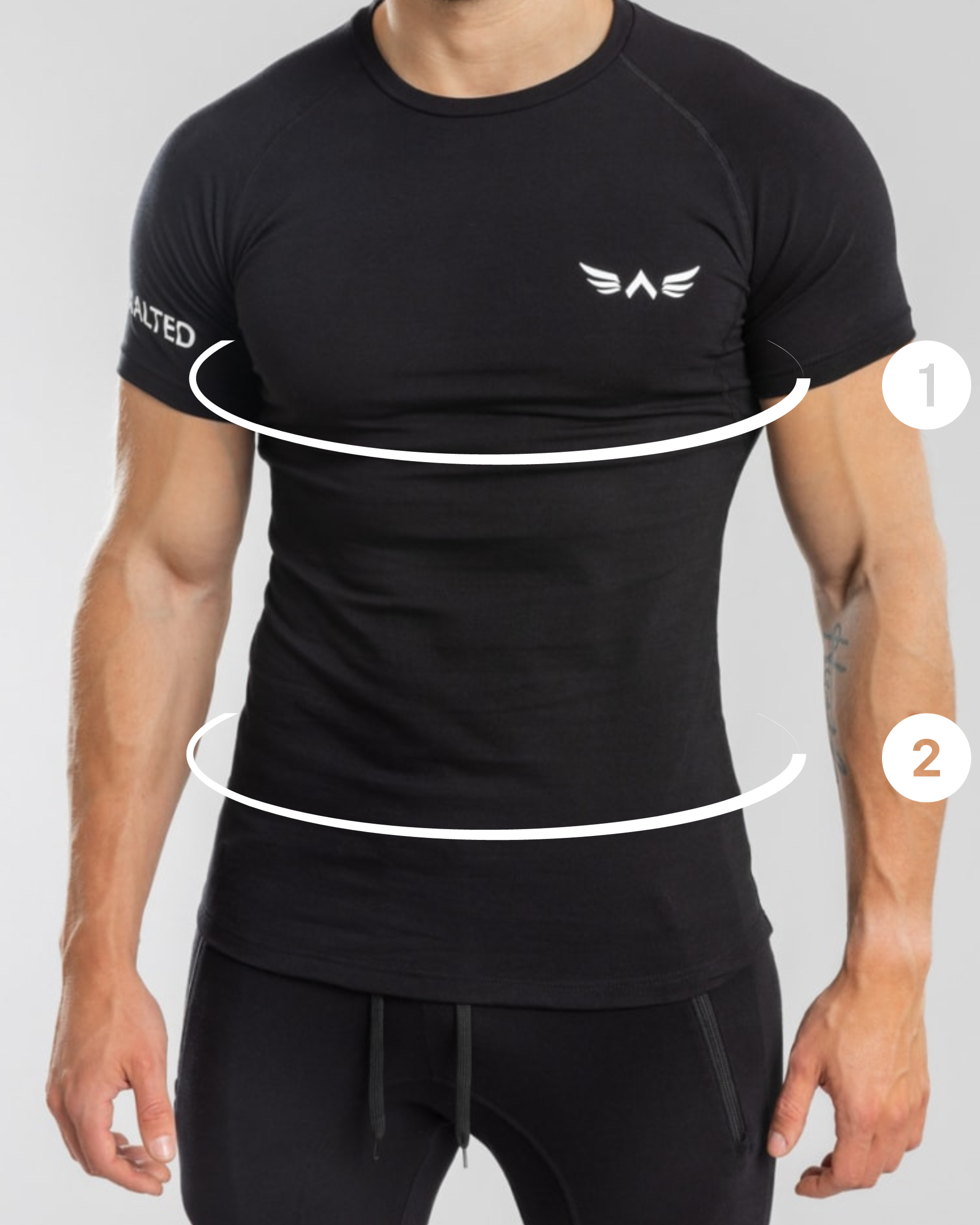 Exalted | Size guide | Find out which size fits you